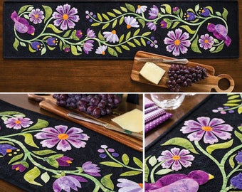 Meadow Runner Applique Pattern - Etsy