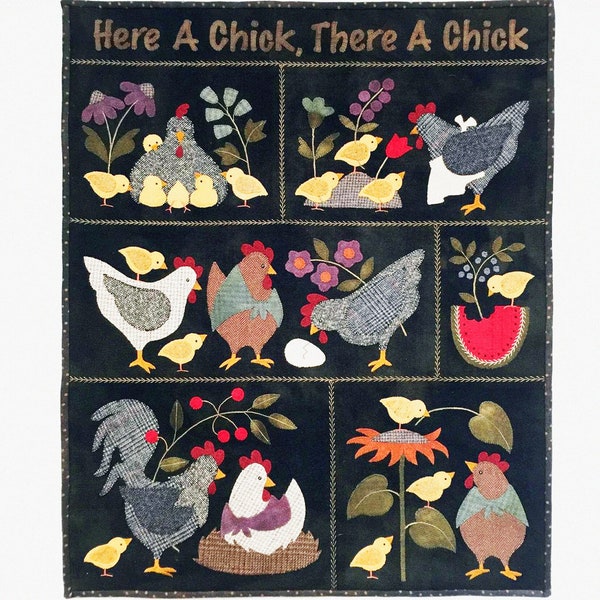 Chicken Quilt Pattern - Etsy
