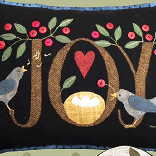 Wool Applique Pattern Bunny Pincushion Wool Applique Spring | Etsy