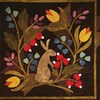 Geranium Beauty Wool Applique Pattern for Spring or Summer Decoration ...