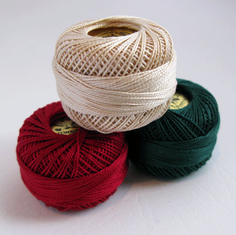 Perle Cotton Thread Set Size 8 Finca Pearl Cotton by | Etsy