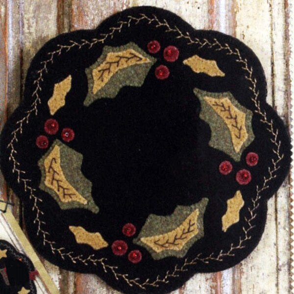 Wool Candle Mat - Etsy