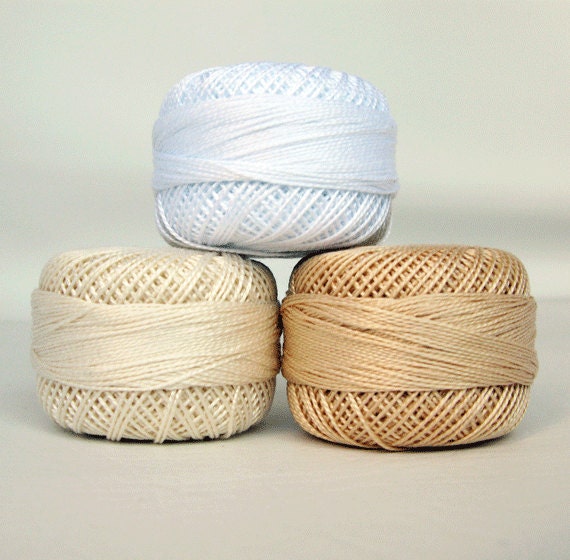Perle Cotton Thread Set Size 8 Finca Pearl Cotton by | Etsy