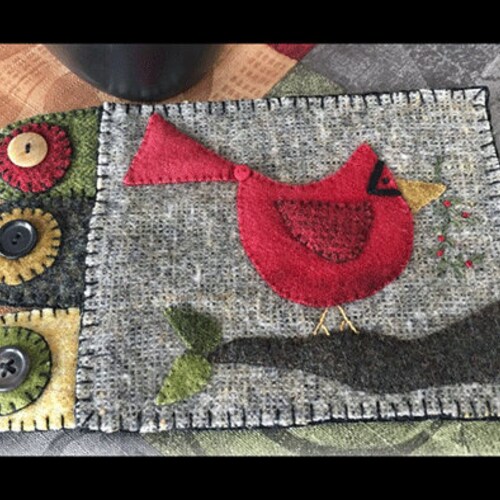 Cardinal Applique Pattern Red Cardinal Cardinal Patterns - Etsy