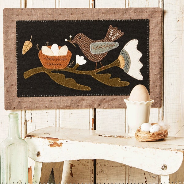 Bird Applique Pattern - Etsy