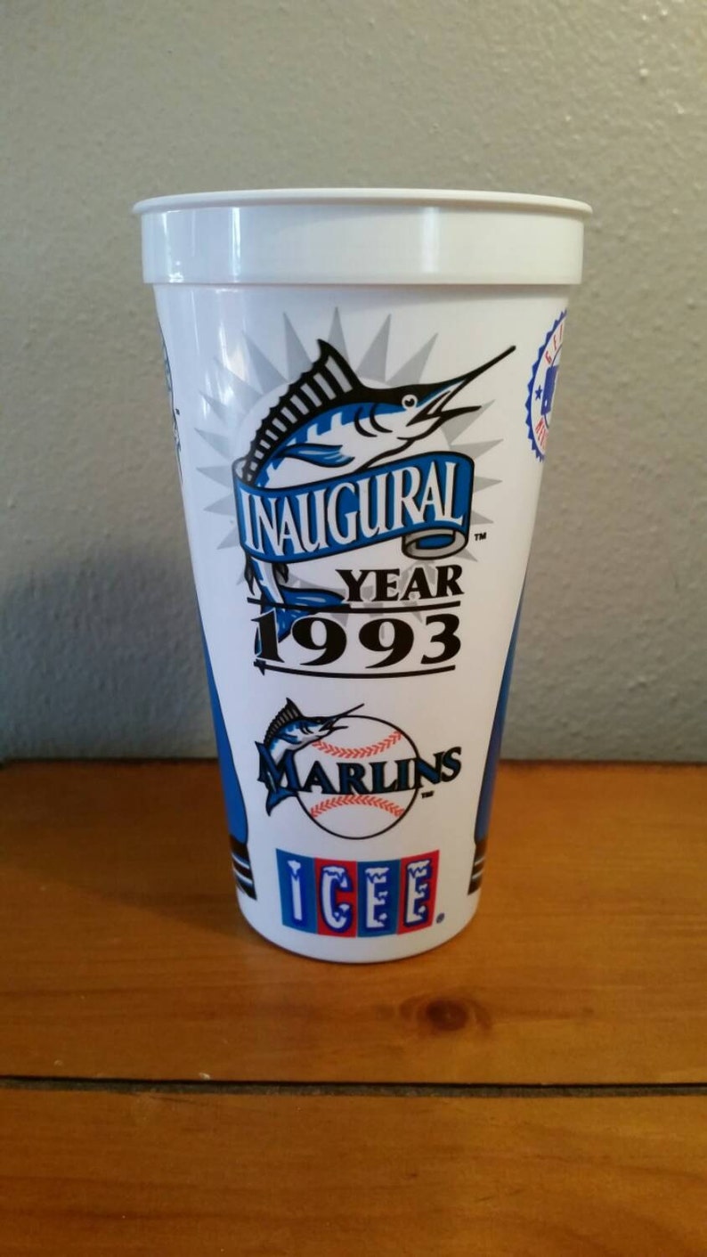 Vintage 24oz Florida Marlins ICEE Souvenir Plastic Cup - Etsy Sweden