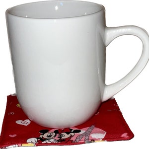 Minnie Mouse Coasters, Set of 4 - Etsy