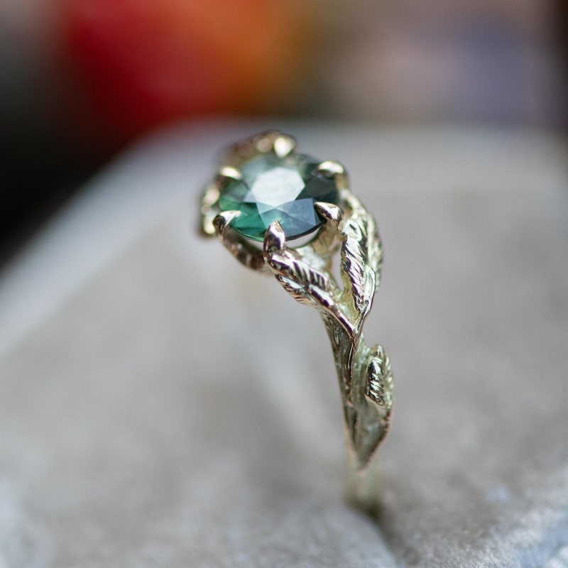 Nature Engagement Ring - Etsy