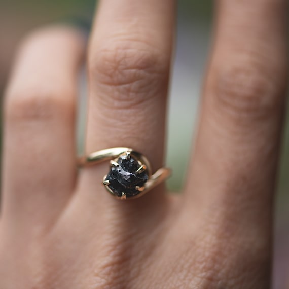 Meteorite ring etsy store