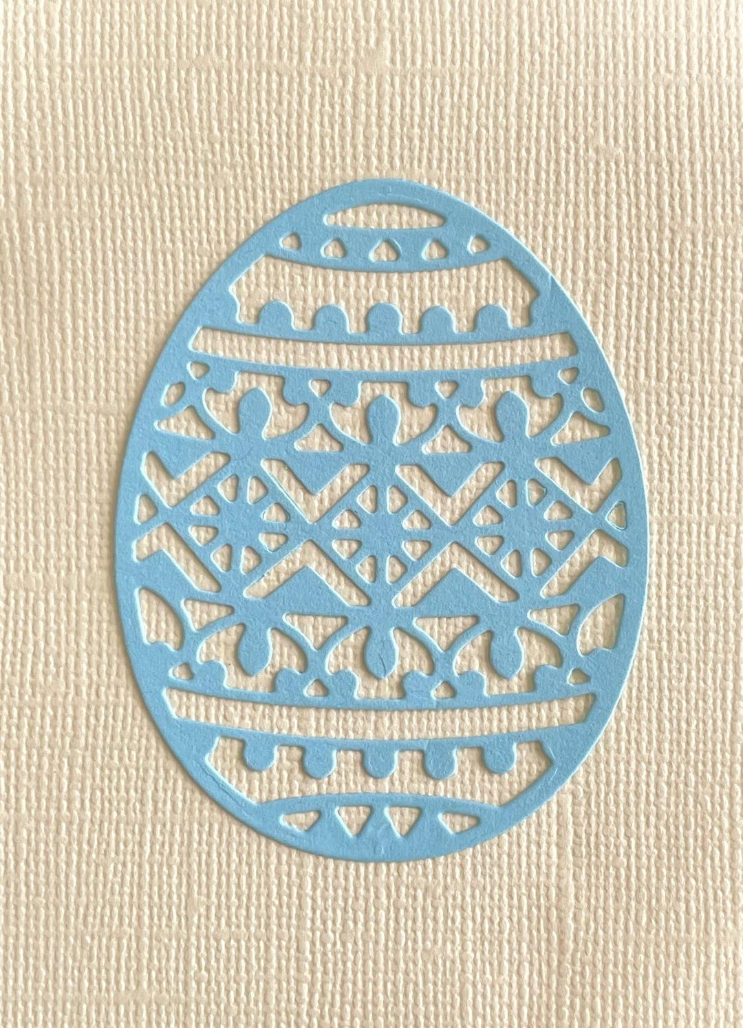 EASTER EGG Metal Die - Easter Cutting Die - Etsy