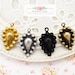 Austrian Crystal & AB Crystal Rhinestone Teardrop Set Stones Earring ...