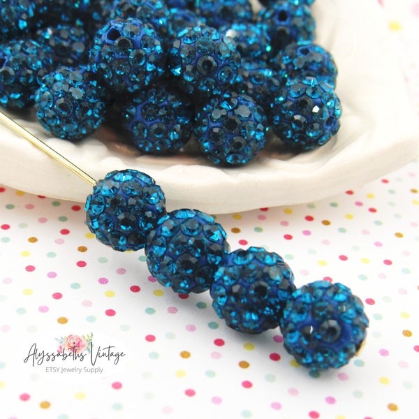 Rhinestone Ball - Etsy