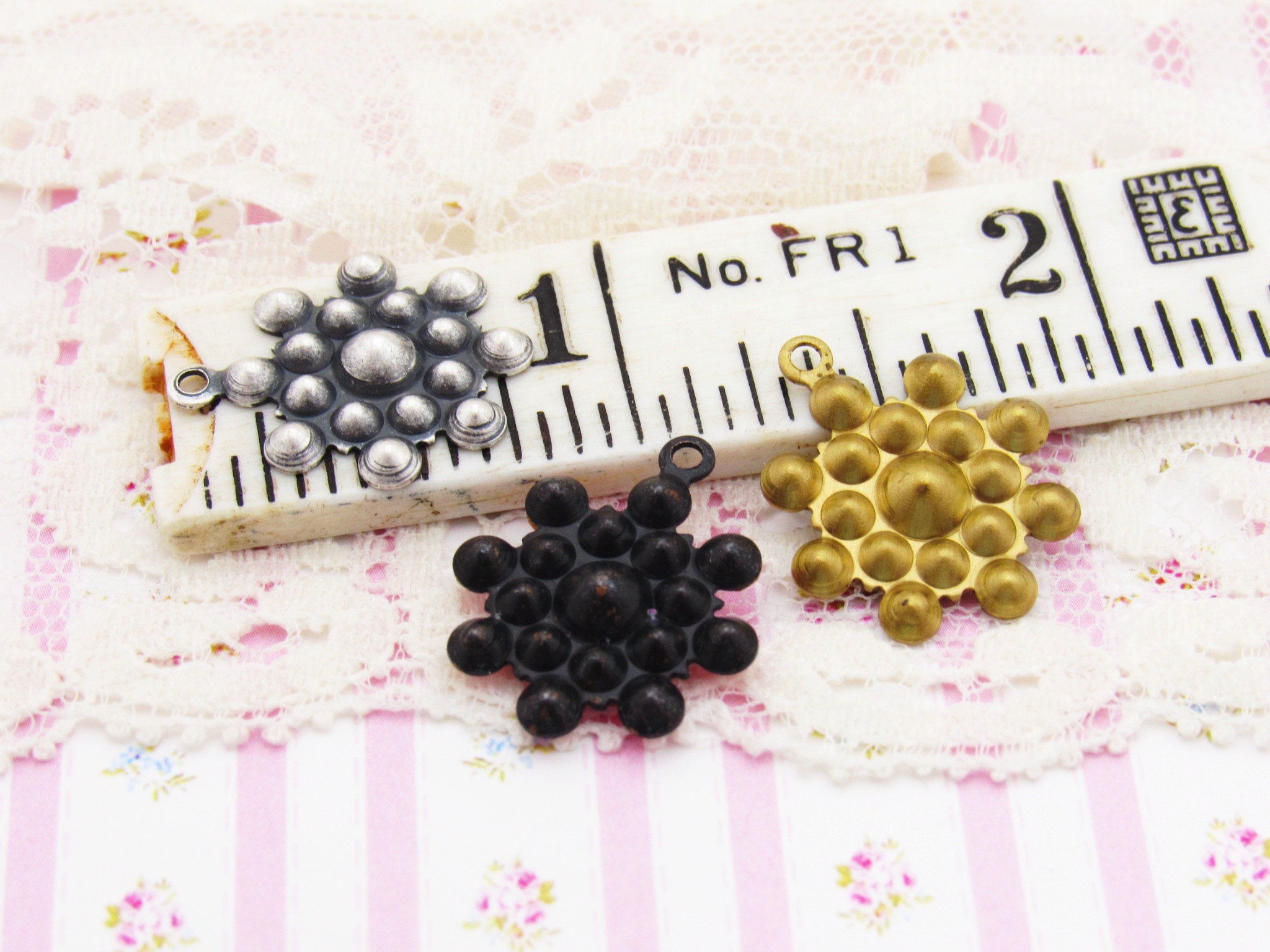 Winter Snowflake Rhinestone Layered Drops Matte Crystal and - Etsy