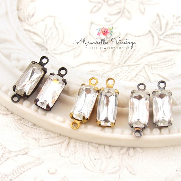 Rhinestone Connector - Etsy