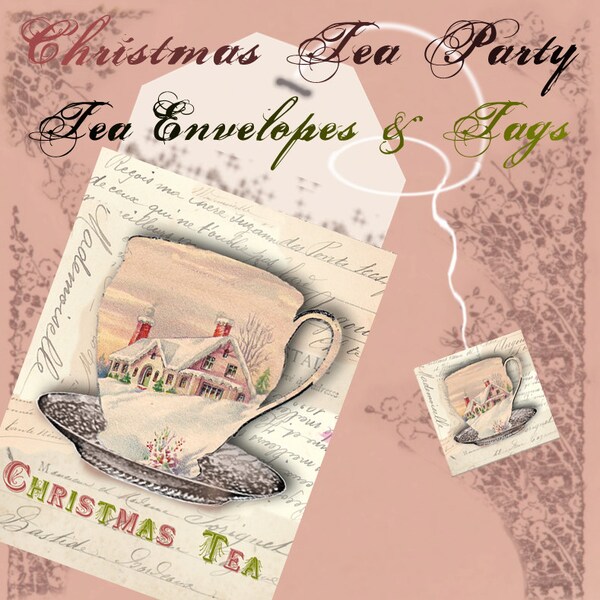 Christmas Tea Party - Etsy