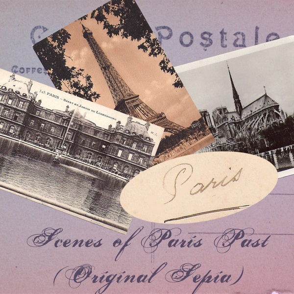 Sepia Postcards - Etsy
