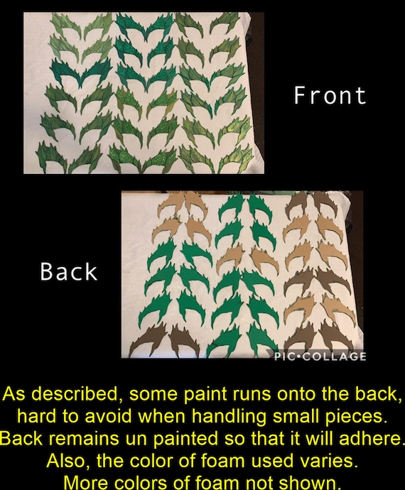 Poison Ivy Eye Mask Template