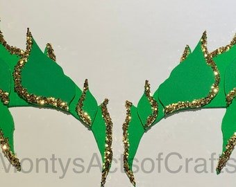 Poison Ivy Inspired Cosplay Costume Eyebrows / Mask Green - Etsy