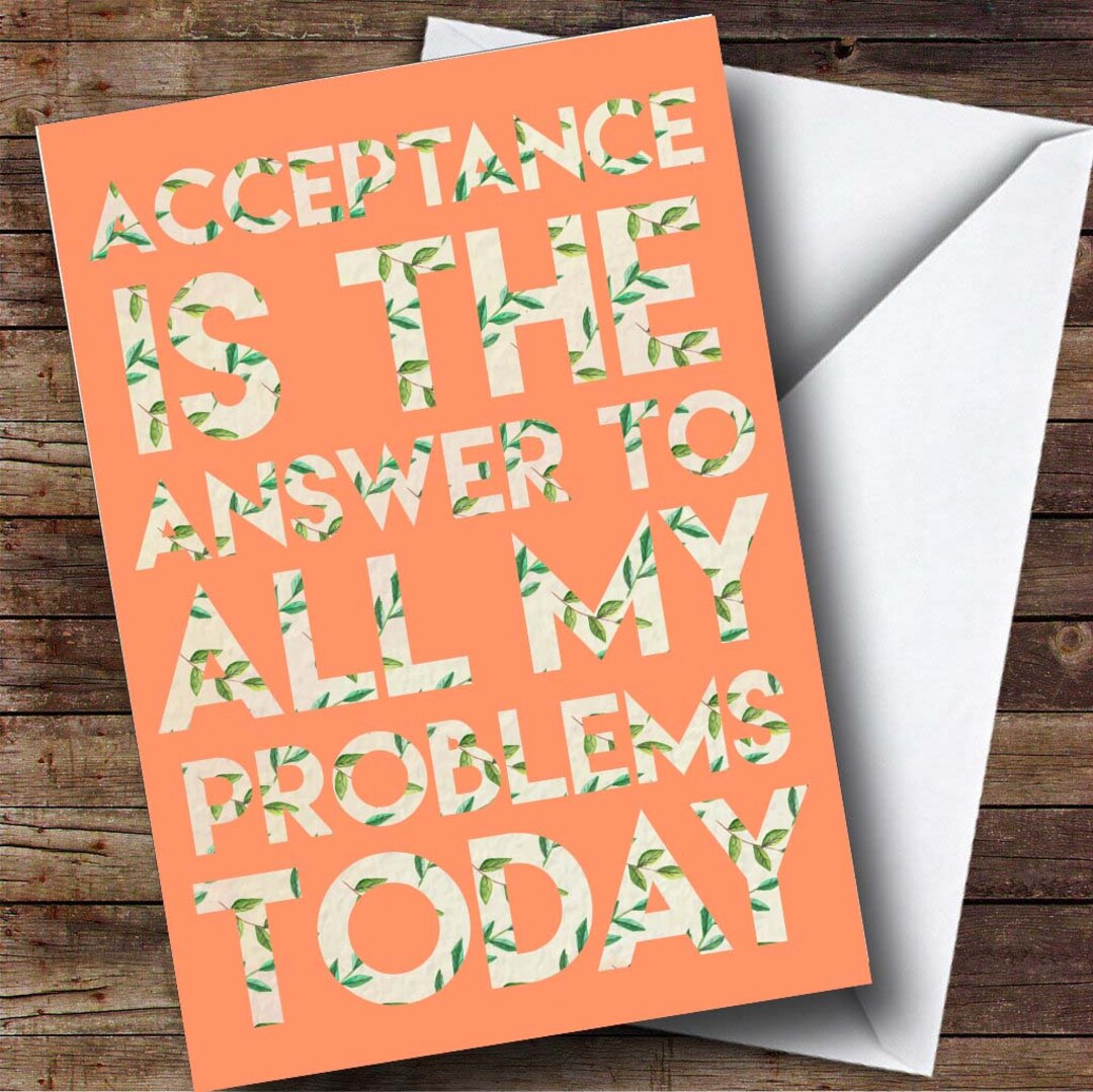 Acceptance Cards + Envelopes (5 Pack) - Etsy