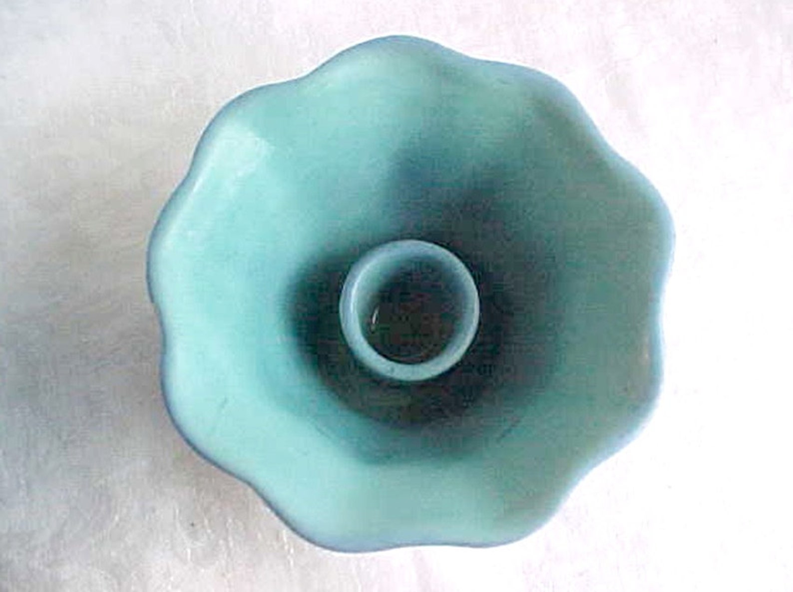 Vintage Winfield Pottery Floriform Candlesticks - Pasadena California ...