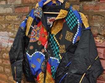 90s bomber jacket | Etsy