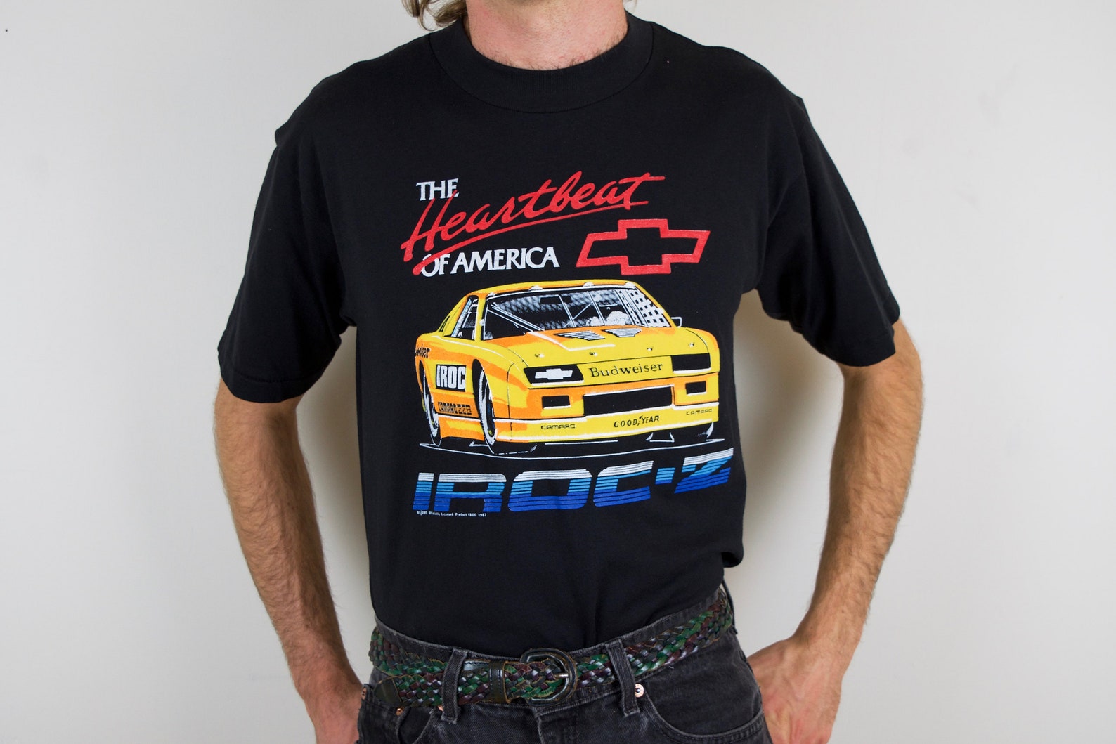 VTG 80s Camaro IROC-Z Car T-Shirt Chevrolet '87 Black | Etsy