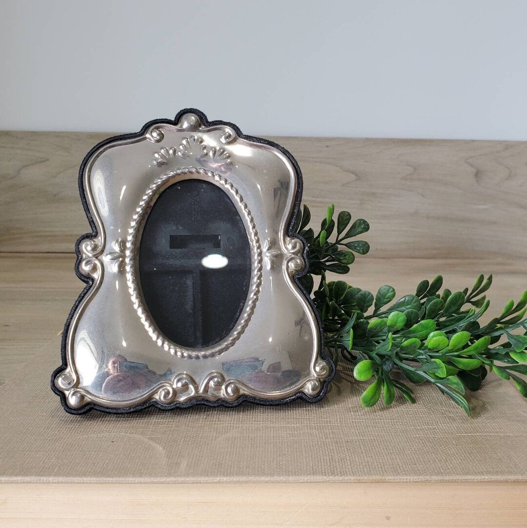 Vintage Victorian Style Silver Plate 2 X 3 Ornate Picture Frame - Etsy