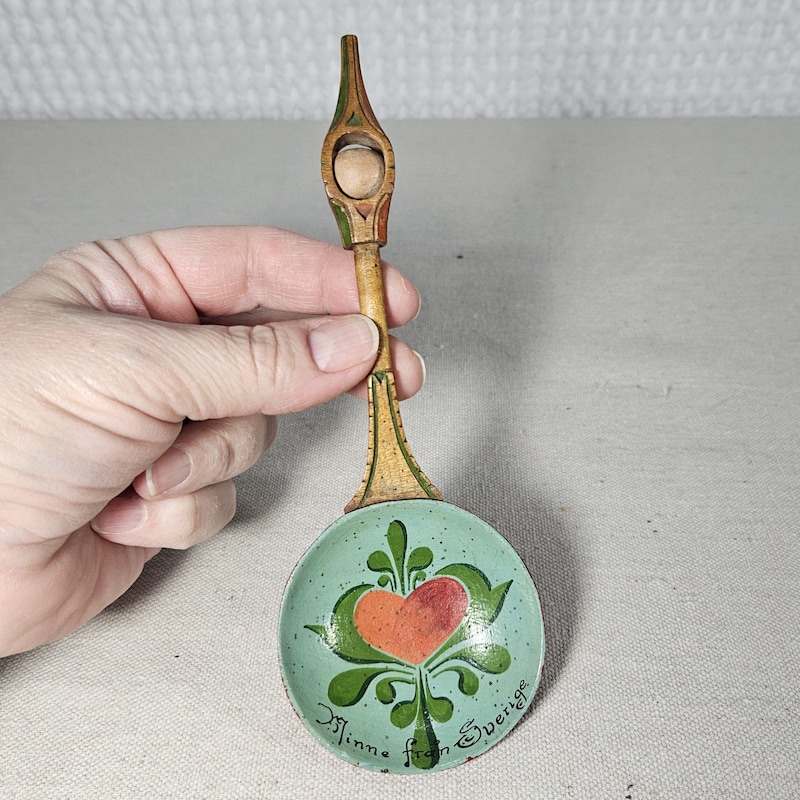 Swedish Folk Art Spoon - Etsy