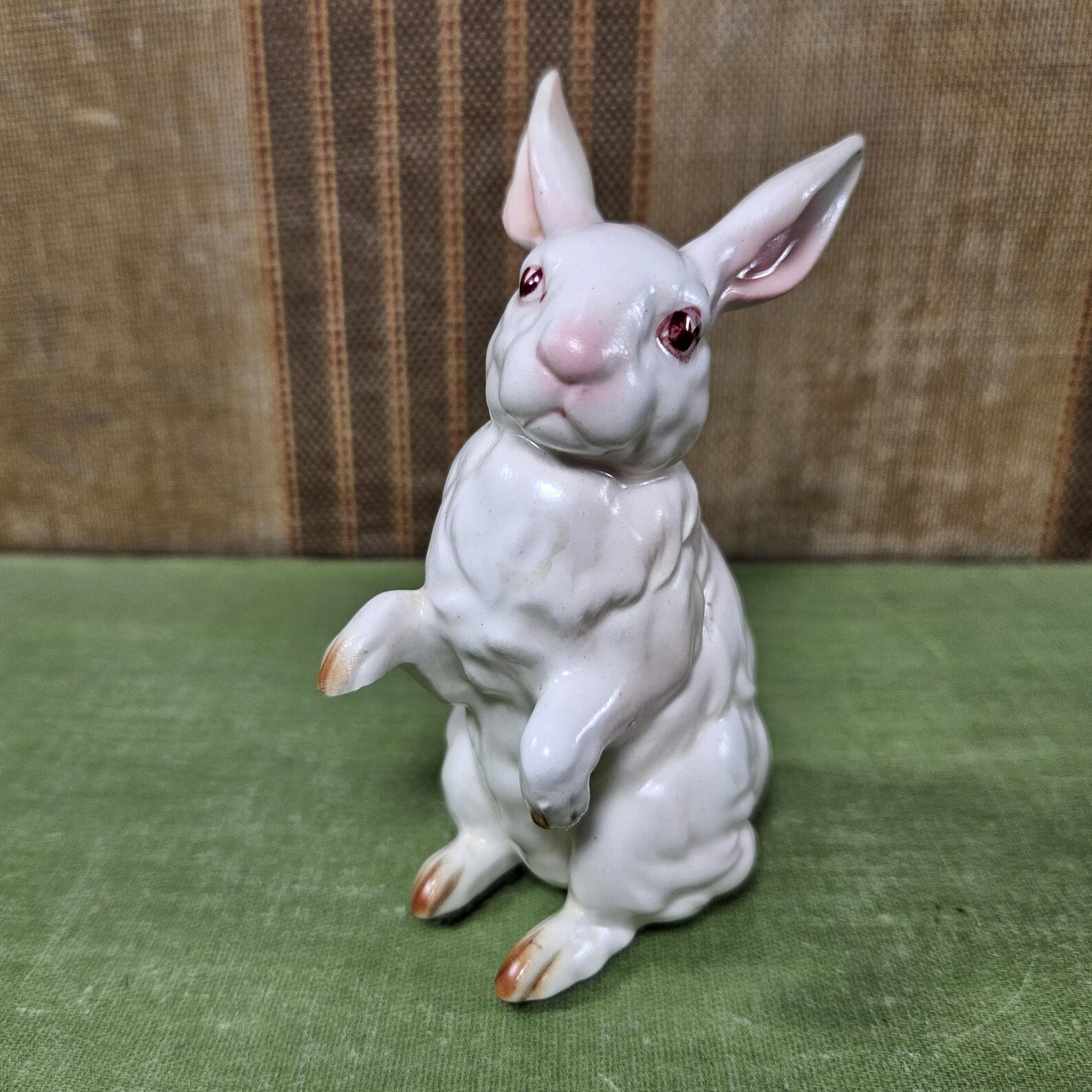 Vintage Lefton Pair Rabbit Figurines as Found - Etsy