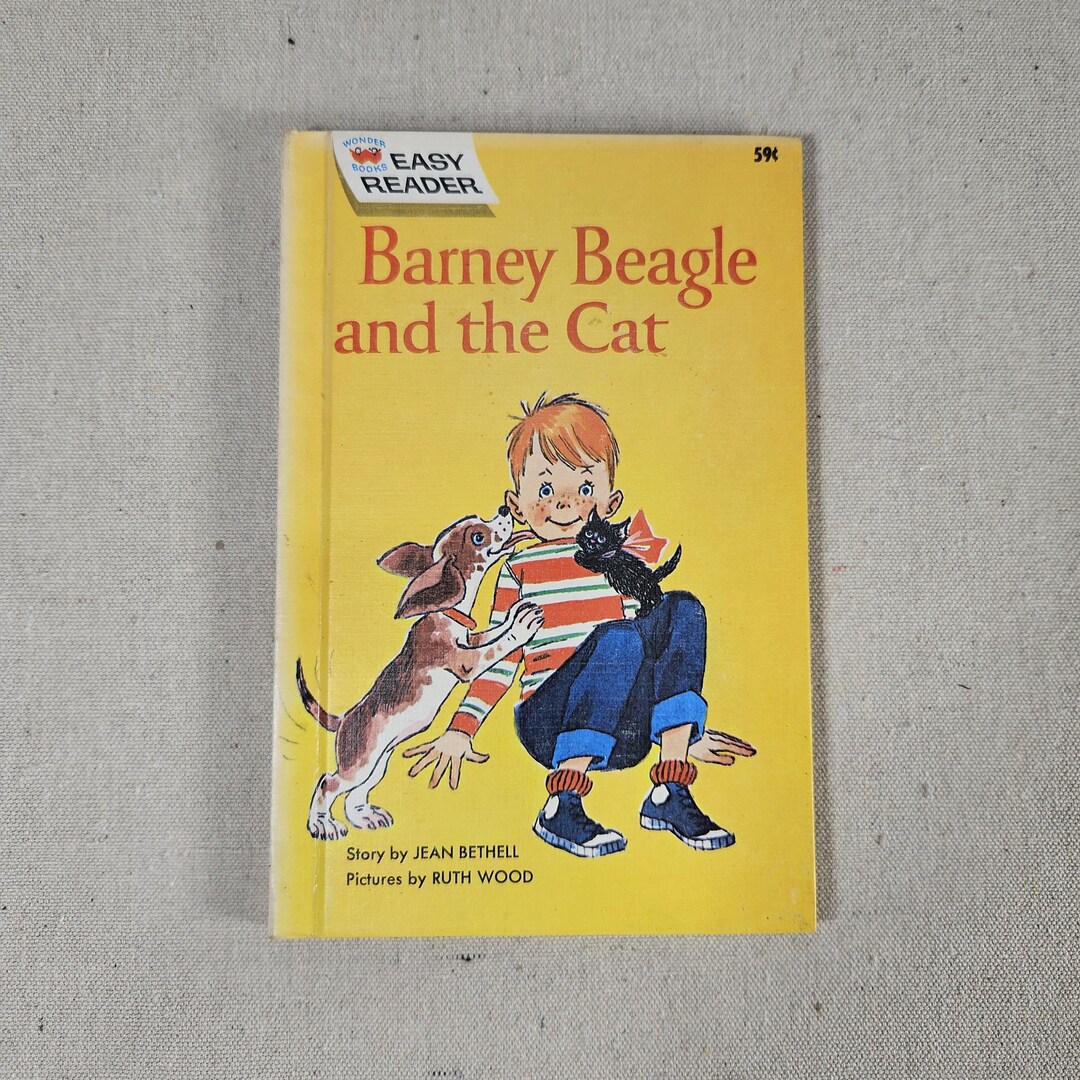 Vintage 1960's Barney the Beagle Books Easy Reader - Etsy