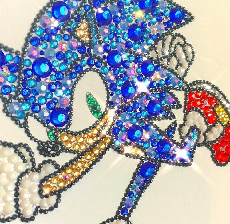 Sonic the Hedgehog. Picture Art Frame Sega Sonic Hedgehog - Etsy