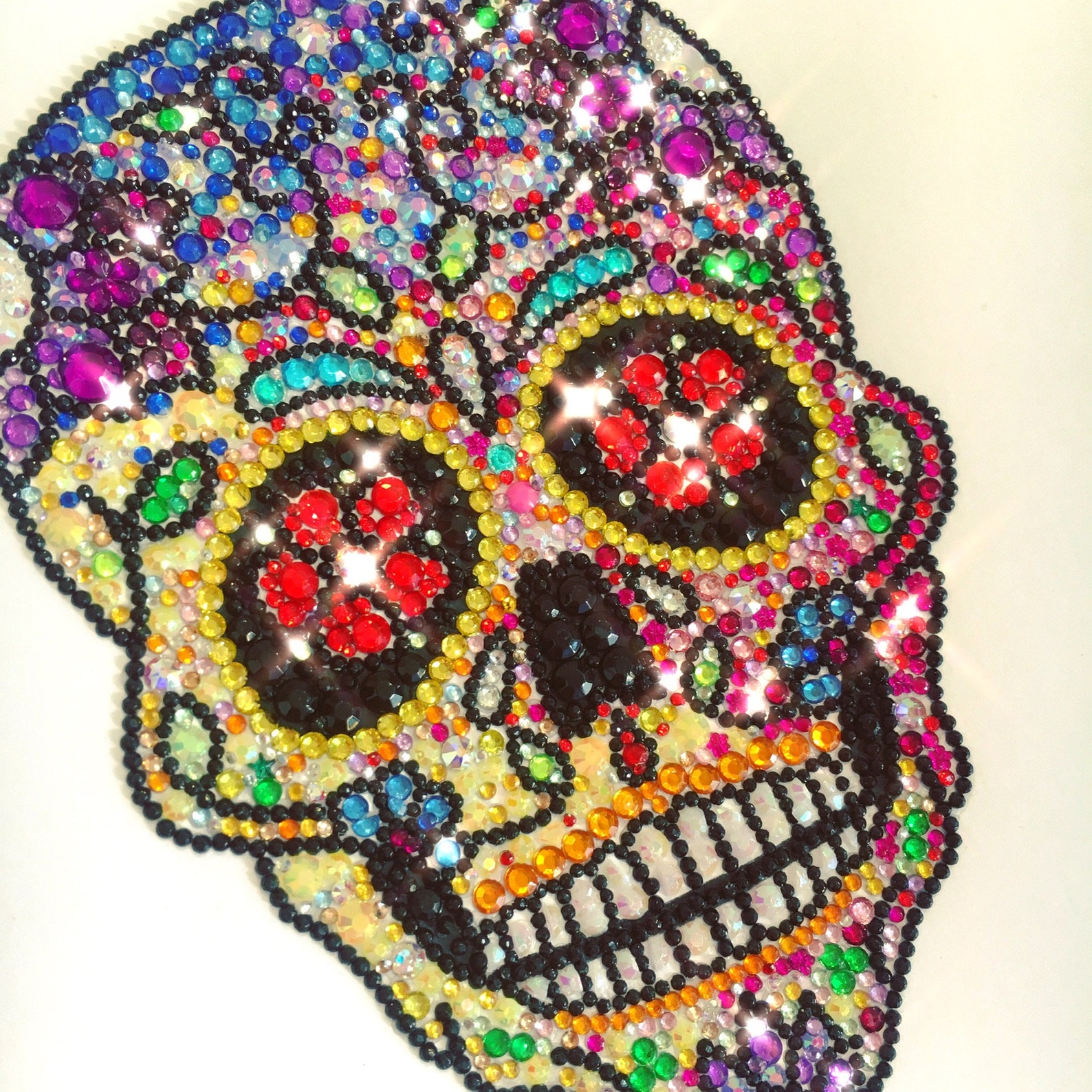 Candy Skull Sugar Skull Gift. Skull Skeleton Art. Skull - Etsy UK