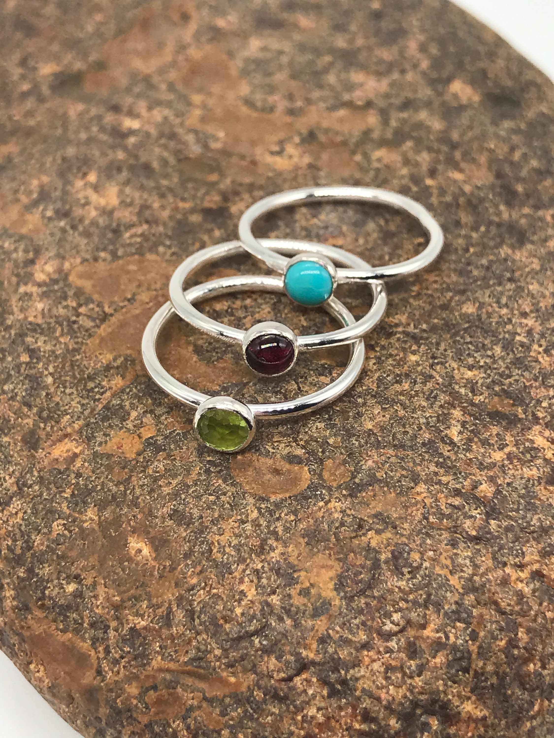Stacking Rings Child's Ring Pinkie Ring Size 4 Ready - Etsy
