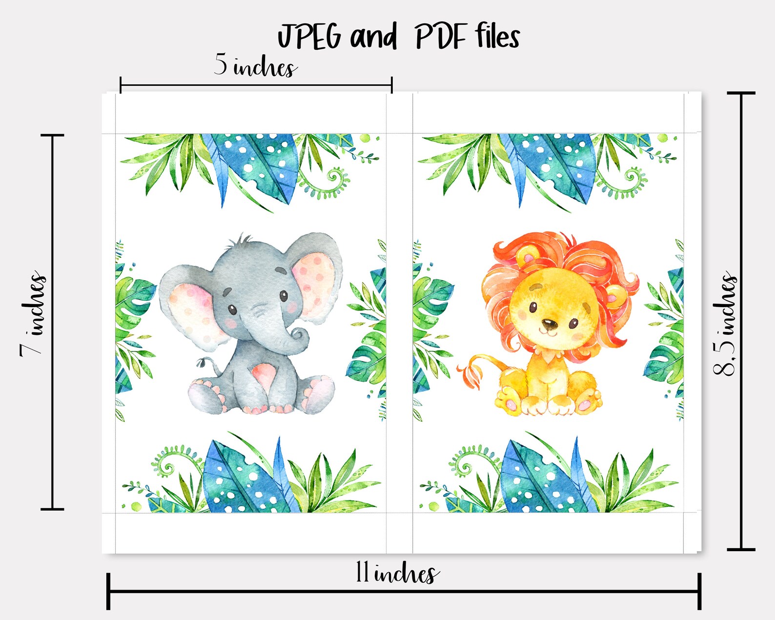 PRINTABLE Safari Welcome Home Banner Jungle Welcome Home - Etsy