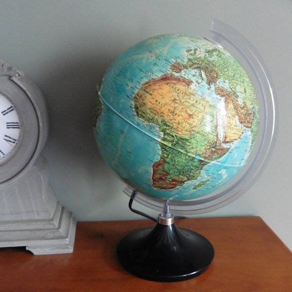 80s World Map Lamp - Etsy UK