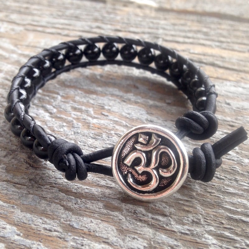 Om Bracelet - Etsy