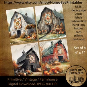 Digital Download, Digital Art, Printable, Decoupage, Vintage, Primitive ...