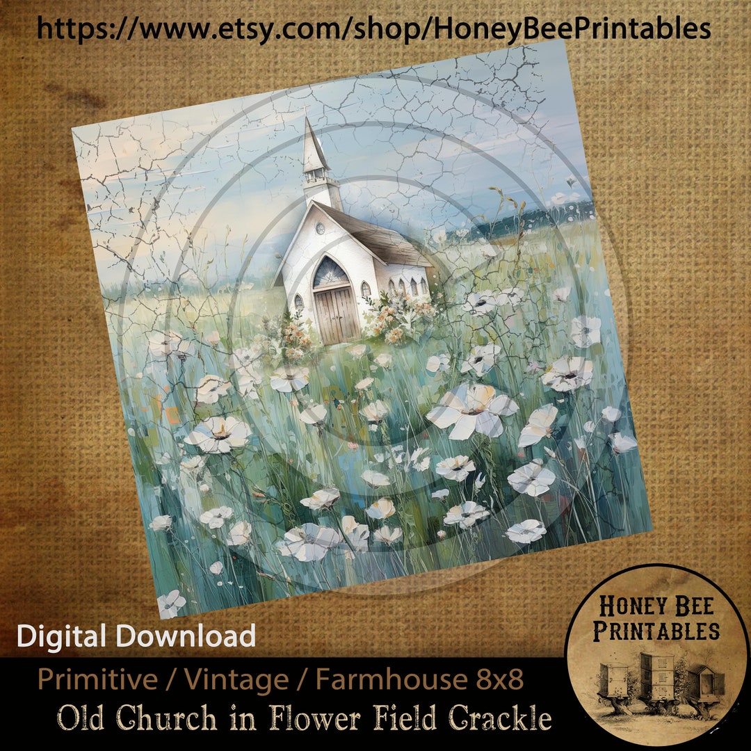 Vintage Primitive Farmhouse Digital Download Printable Sublimation ...