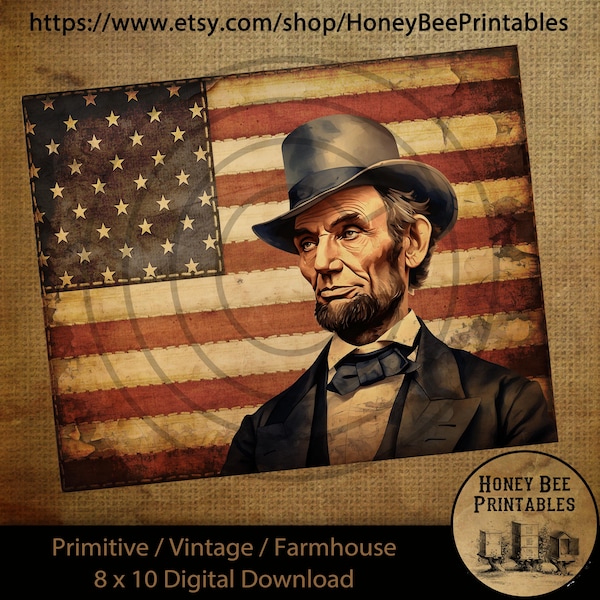 Abraham Lincoln - Etsy