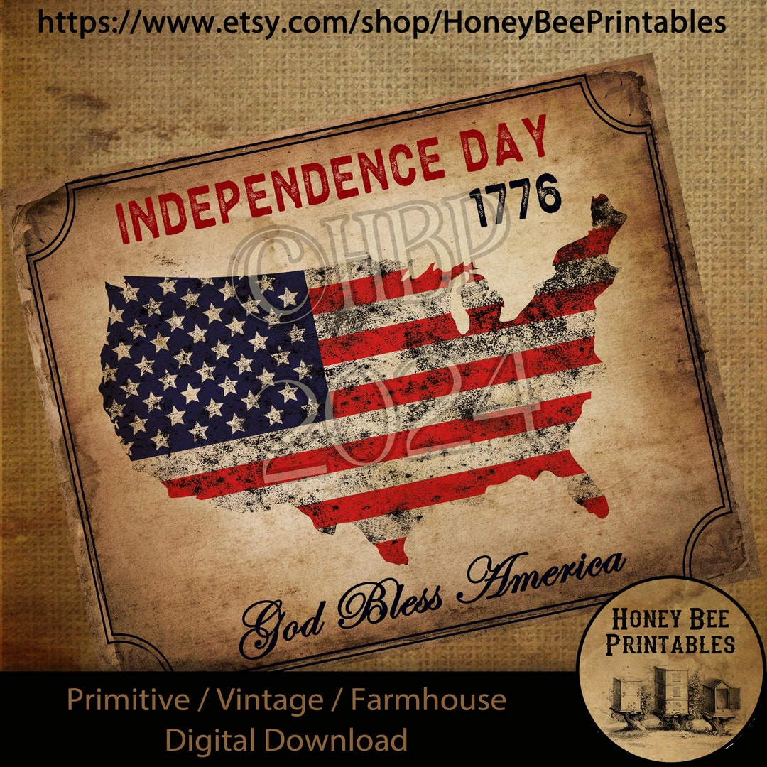 Vintage Primitive Farmhouse Digital Download Printable Decoupage ...
