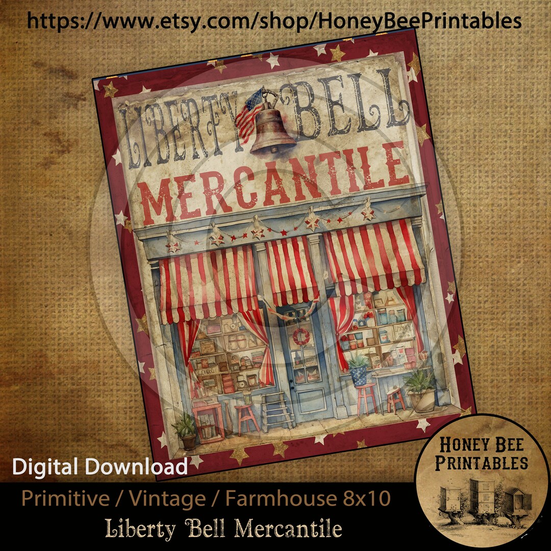 Vintage Primitive Farmhouse Instant Download Printable 8x10 Sublimation ...