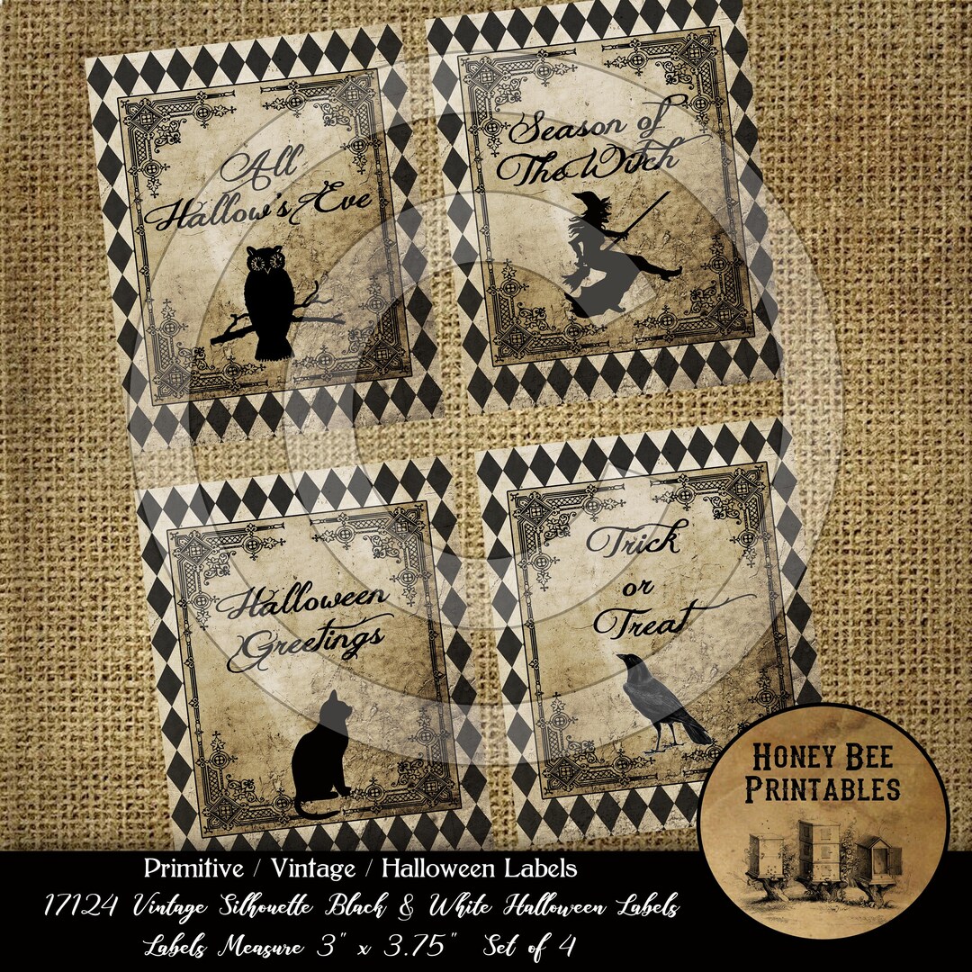 Primitive Vintage Grungy Style Printable Digital JPEG File-download ...