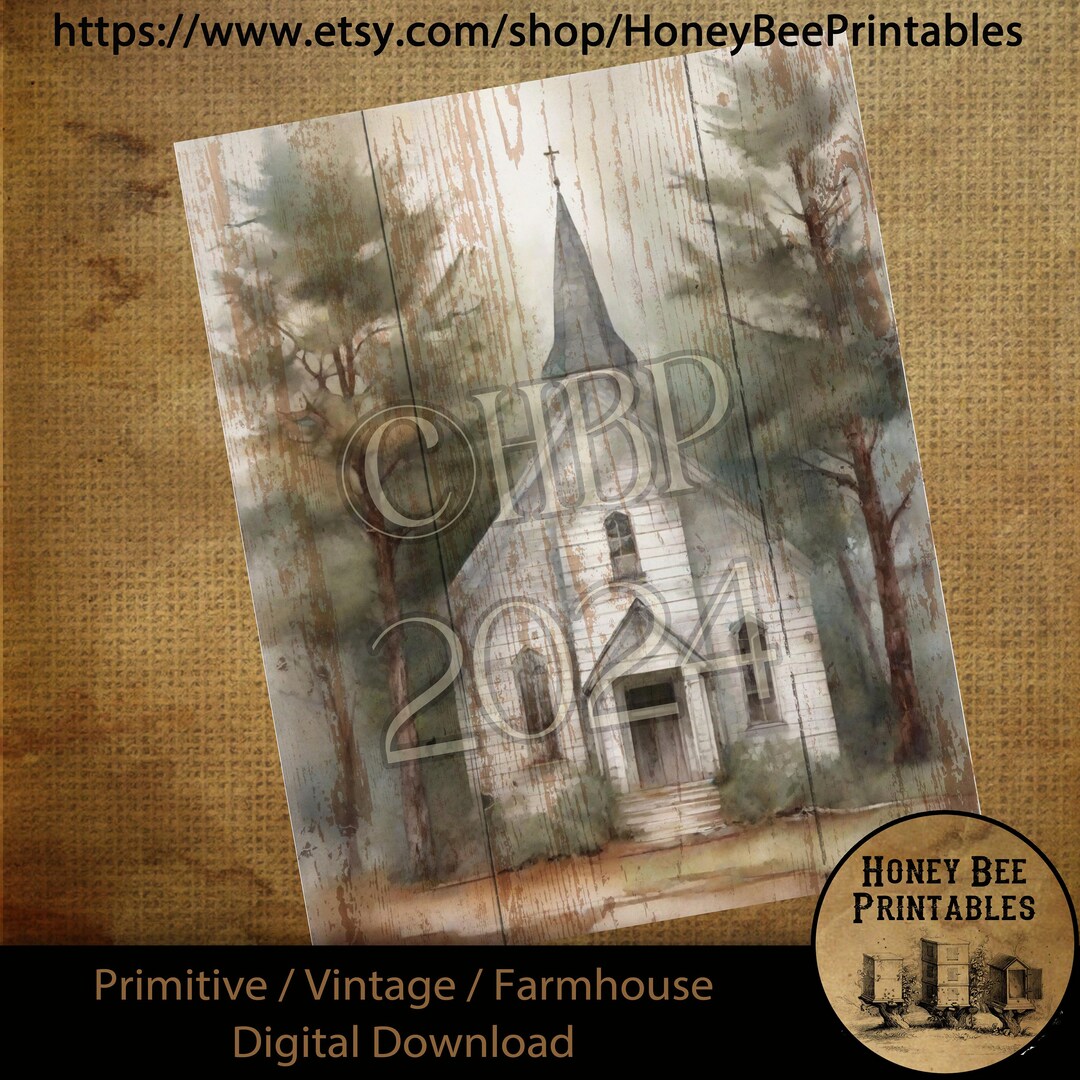 Vintage Digital Download Printable Sublimate Decoupage Primitive ...