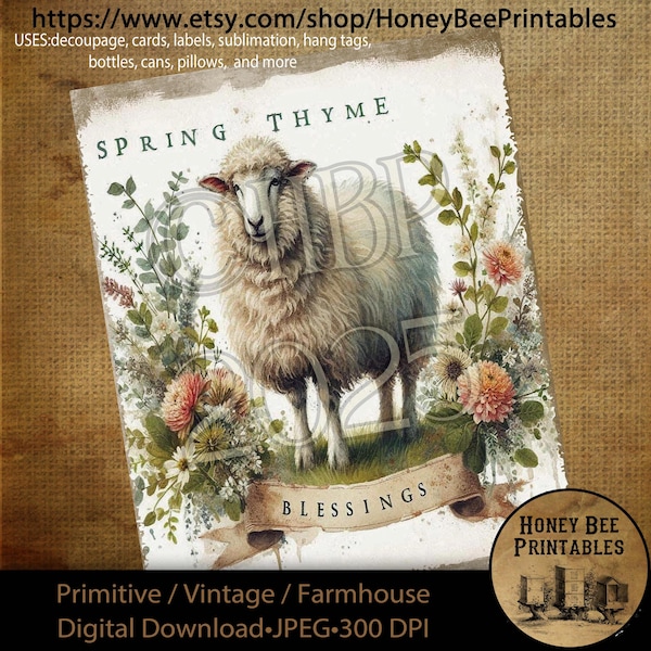 Easter Thyme - Etsy