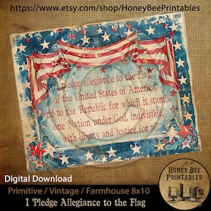 Vintage Primitive Farmhouse Instant Download Printable Sublimation ...