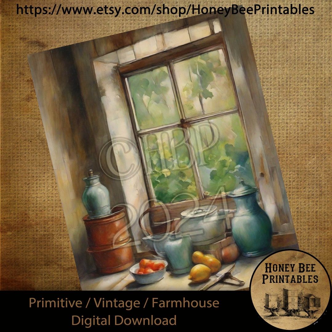 Vintage Farmhouse Digital Download Printable Sublimate Decoupage ...