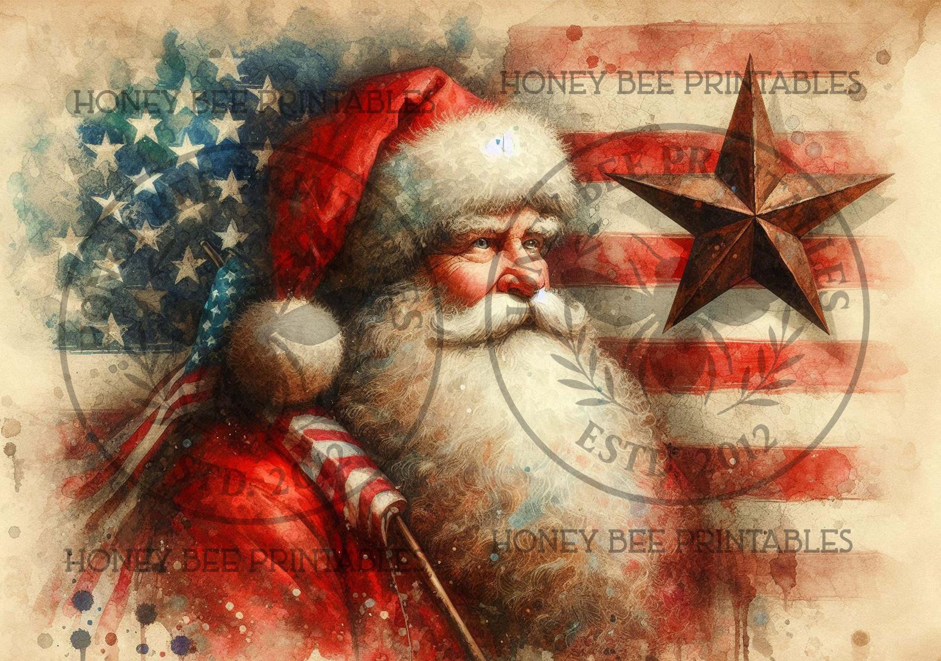 Digital Download, Printable, Decoupage, Primitive, Craft Supplies ...