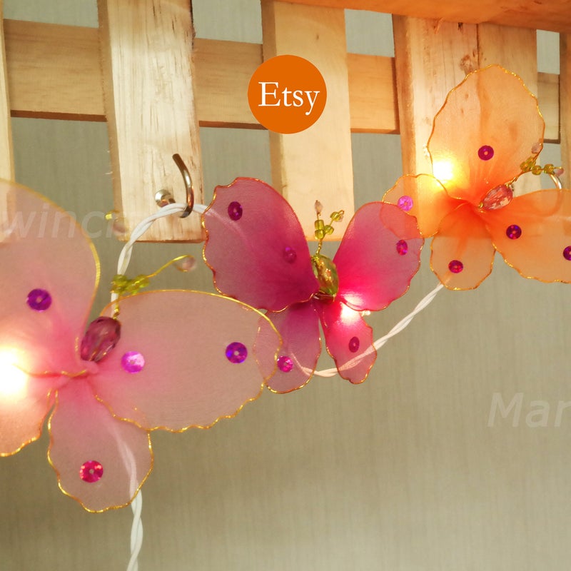 Fairy Butterfly Lights - Etsy