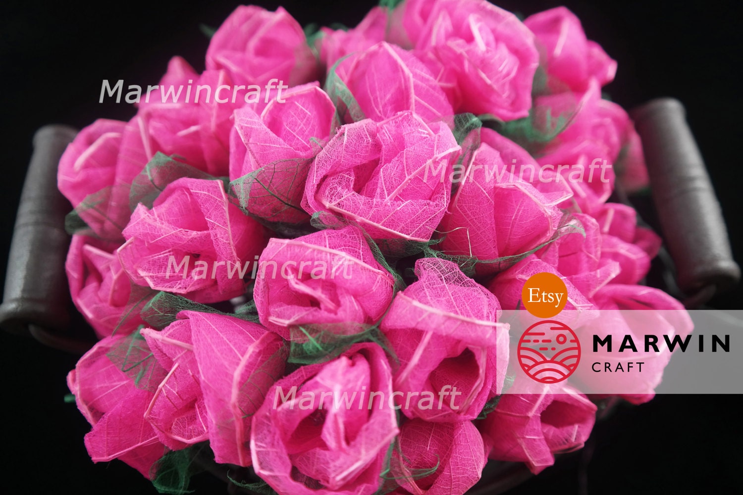 35 Pink String Lights Rose Flower Fairy Lights Bedroom Home | Etsy