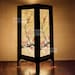 Asian Oriental Sakura Cherry Blossom Tree Japanese Lamp Zen Bedside ...